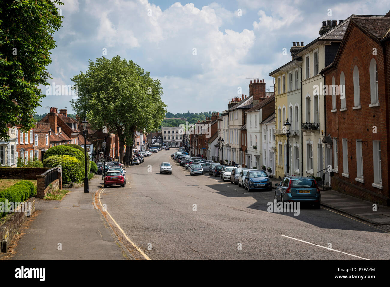 Farnham surrey castle street hi-res stock photography and images - Alamy