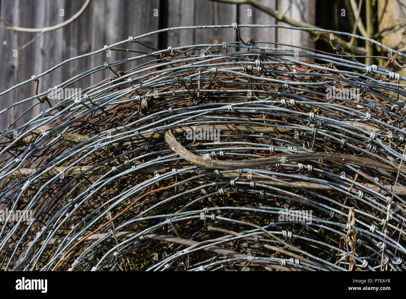 Rusted Steel Wire Roll High Resolution Stock Photography and Images - Alamy