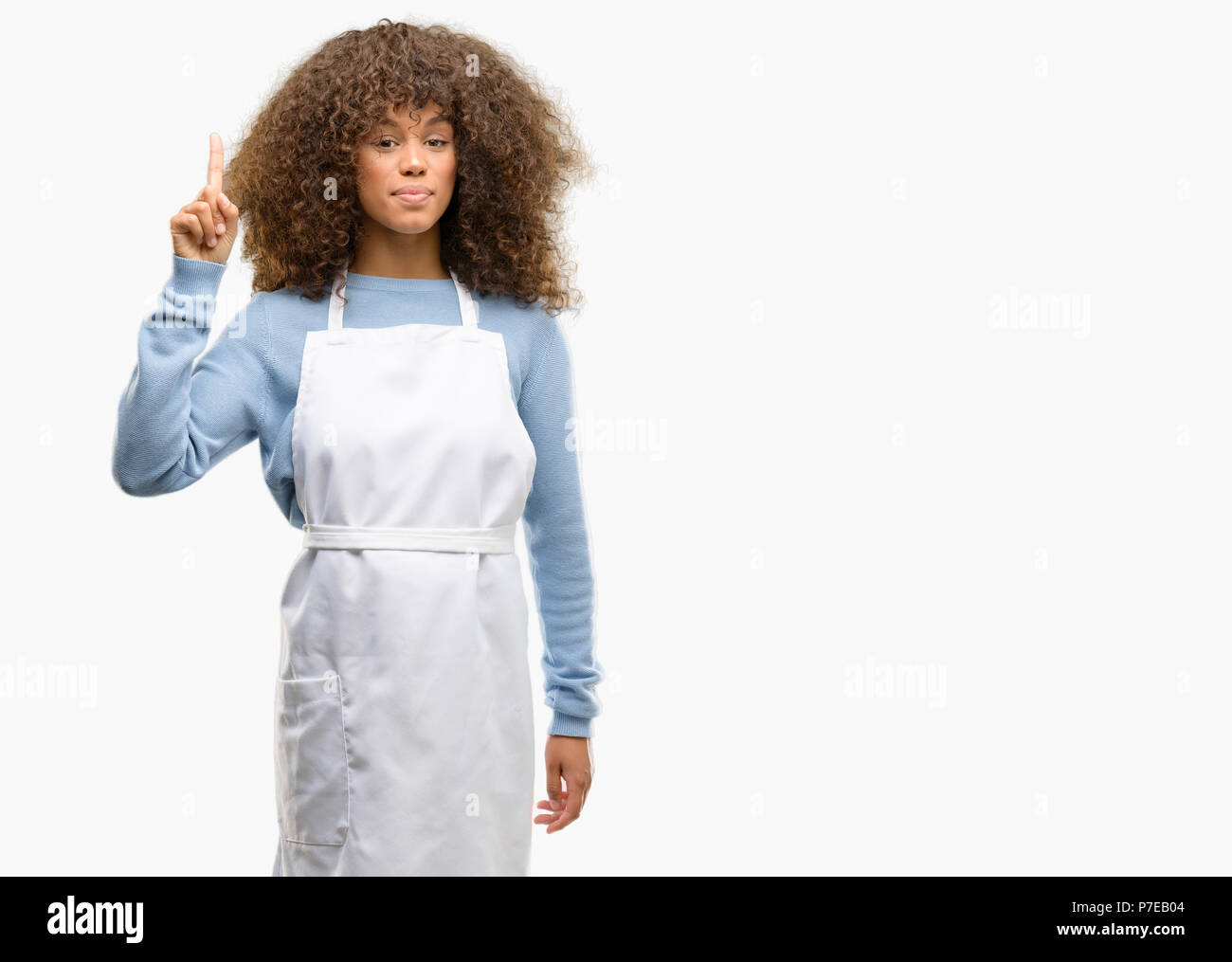 Black woman afro hair wearing Cut Out Stock Images & Pictures - Alamy