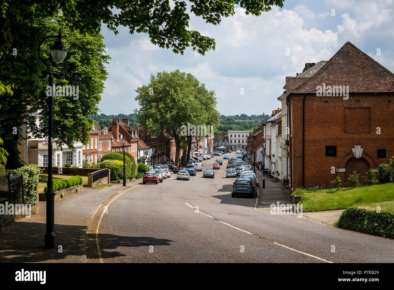 Farnham surrey castle street hi-res stock photography and images - Alamy
