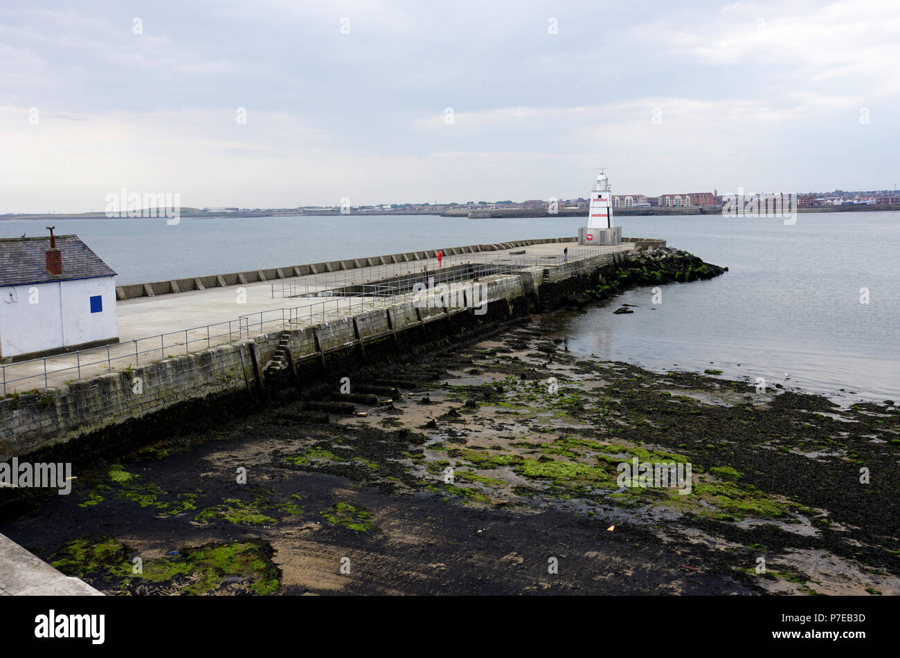 Hartlepool Headland England Pilot Pier Stock Photo - Alamy