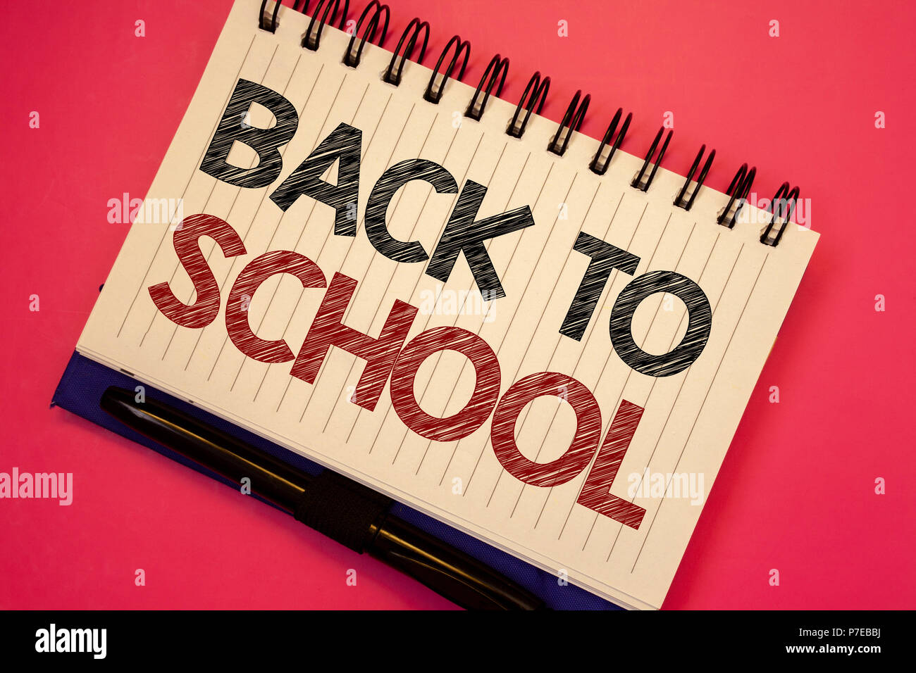 Word writing text Back To School. Business concept for Return to class ...