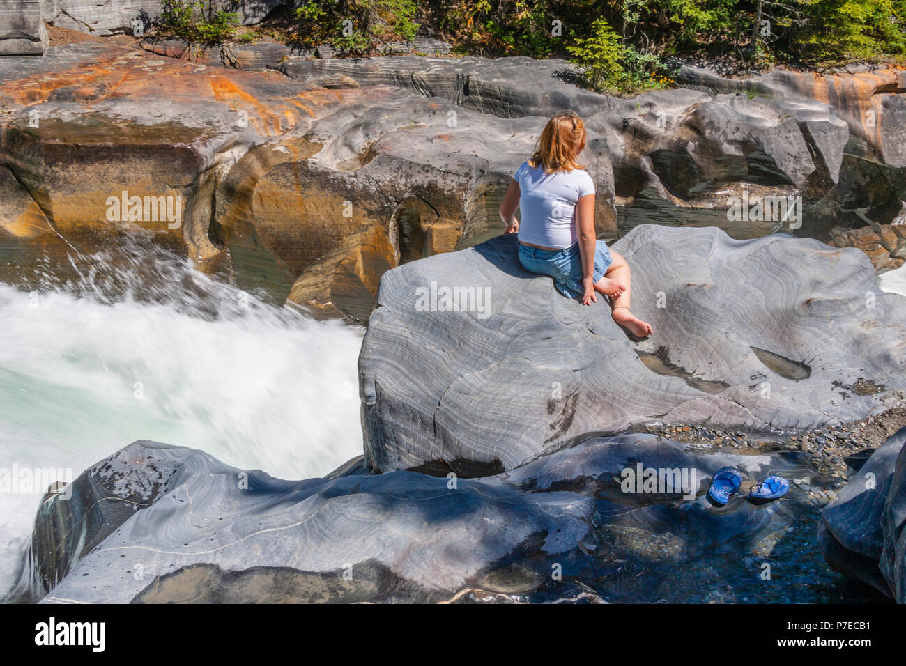 Numa falls kootenay national park hi-res stock photography and images ...