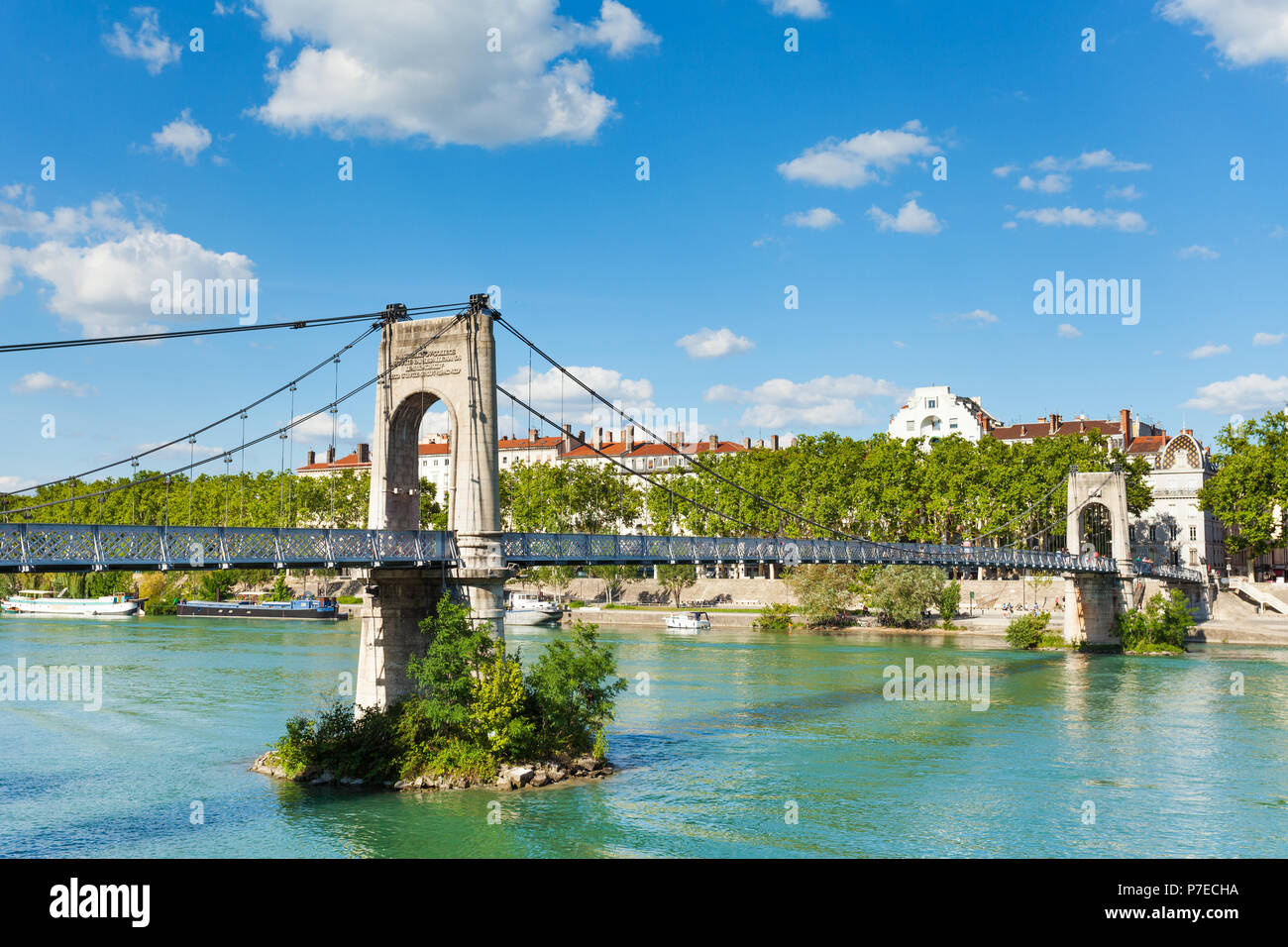 Bridge over rhone river hi-res stock photography and images - Alamy