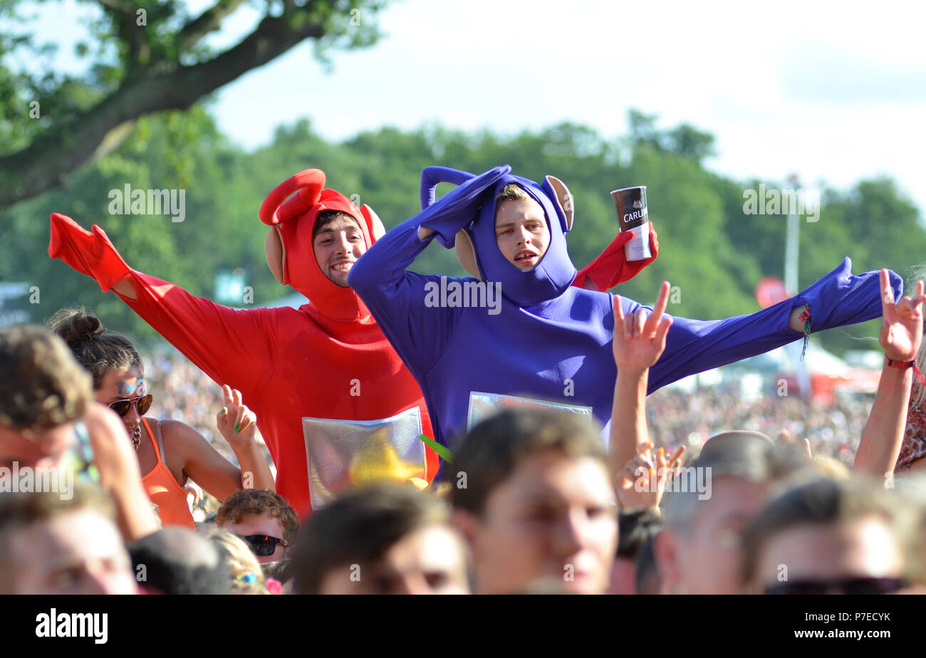 Music Fans Waving Hands in the Air at a Music Festival Stock Photo - Alamy