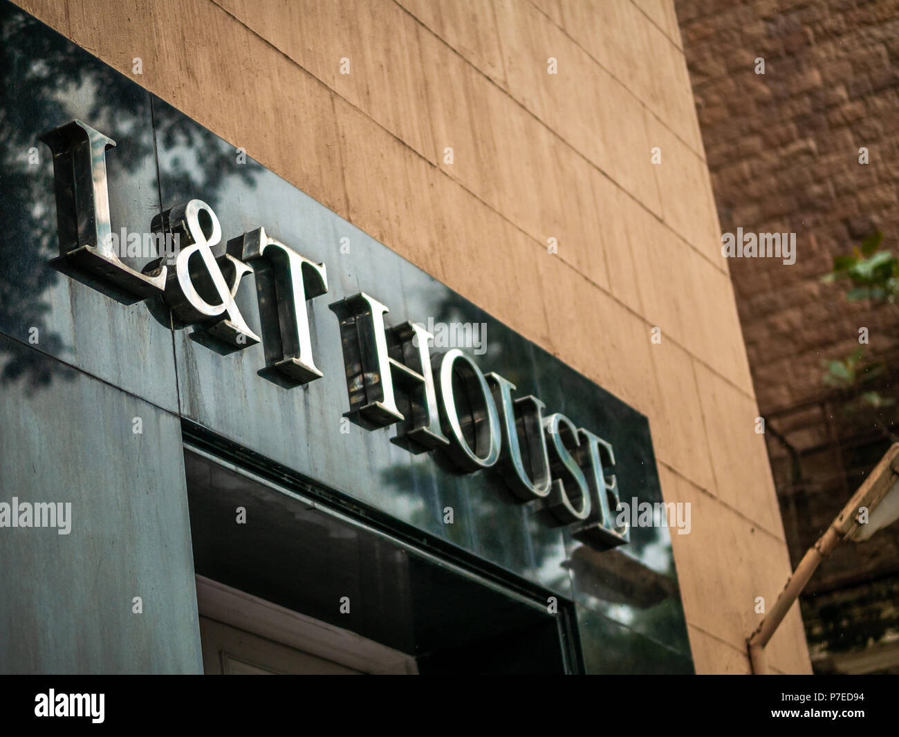 Larsen and toubro logo hi-res stock photography and images - Alamy