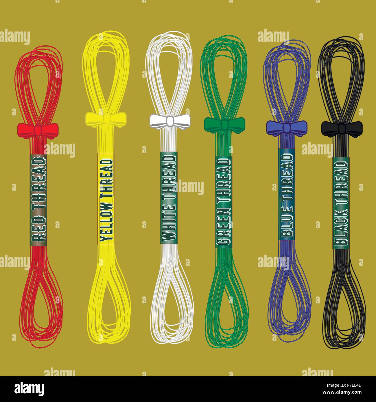 Six cord Stock Vector Images - Alamy