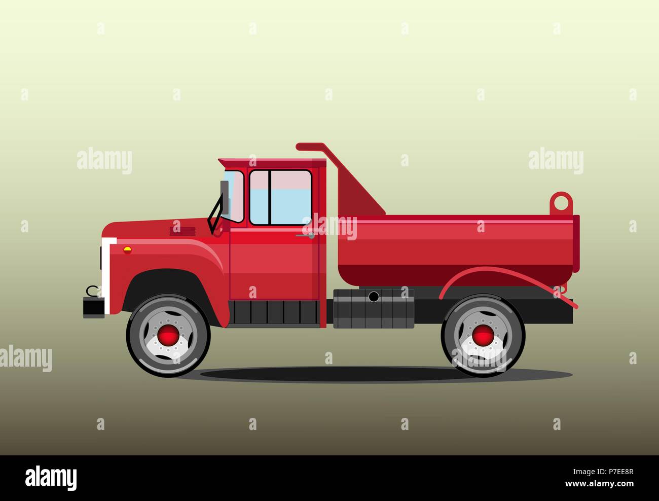 Small tipper Stock Vector Images - Alamy