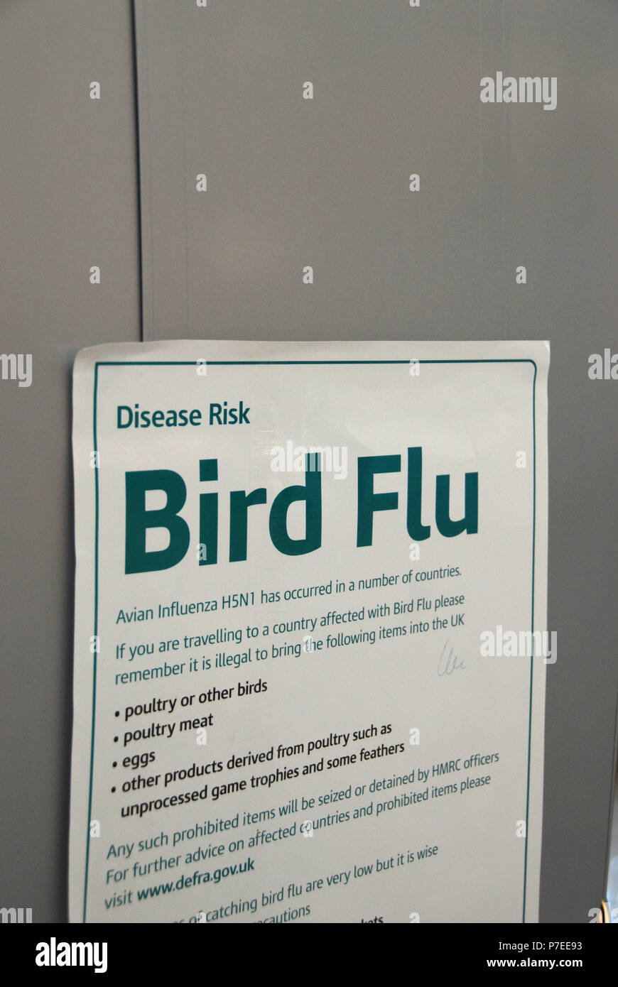 Bird flu signs hi-res stock photography and images - Alamy