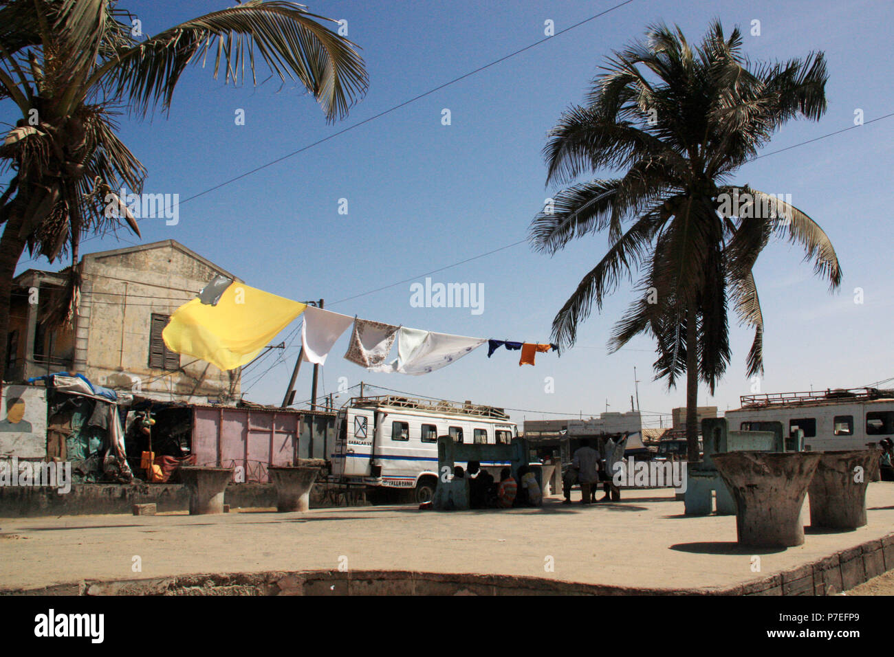 Messy around litter bin senegal hi-res stock photography and images - Alamy
