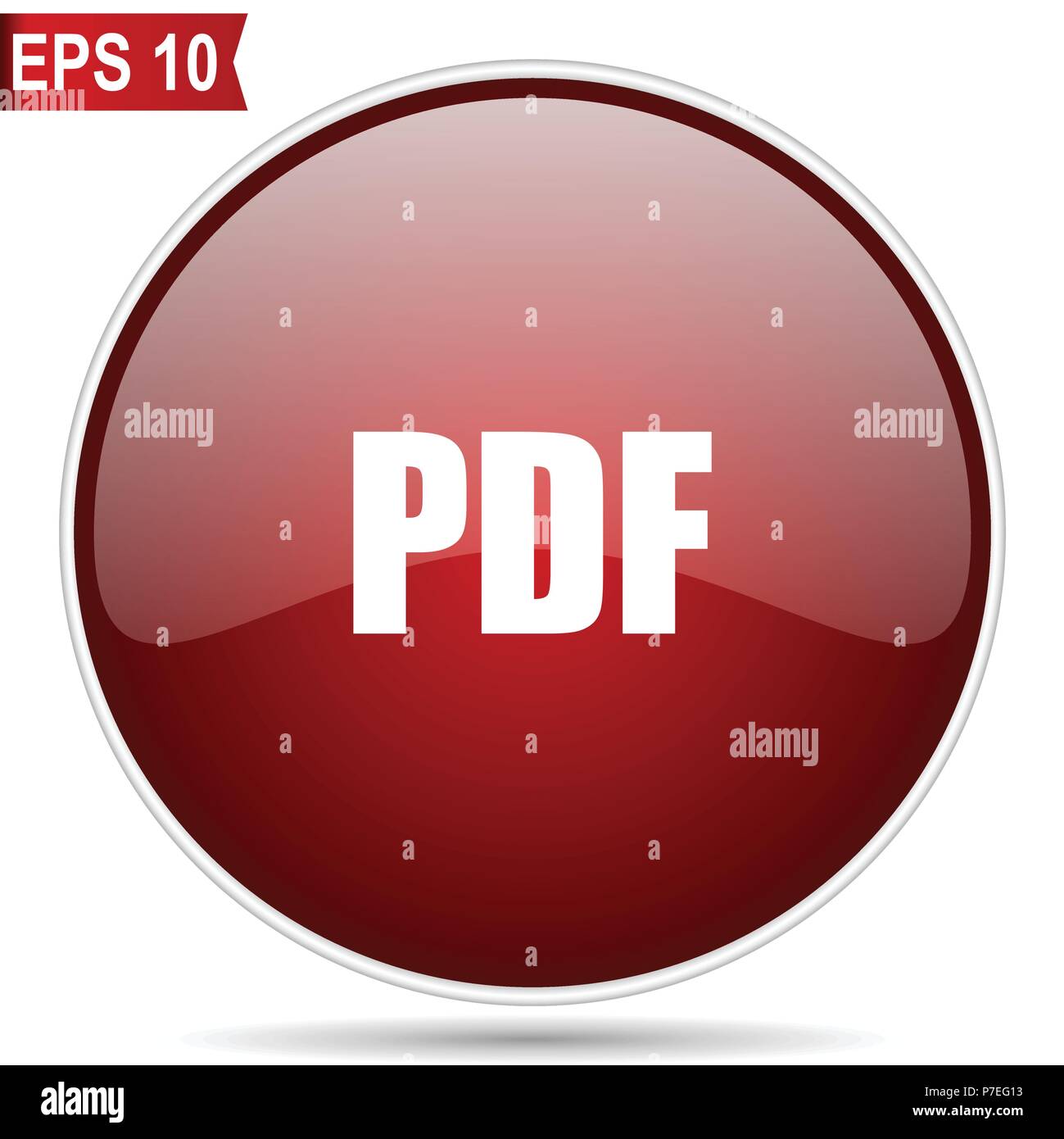 Modern pdf logo hi-res stock photography and images - Alamy