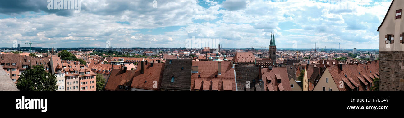 Nuremberg panoramic hi-res stock photography and images - Alamy