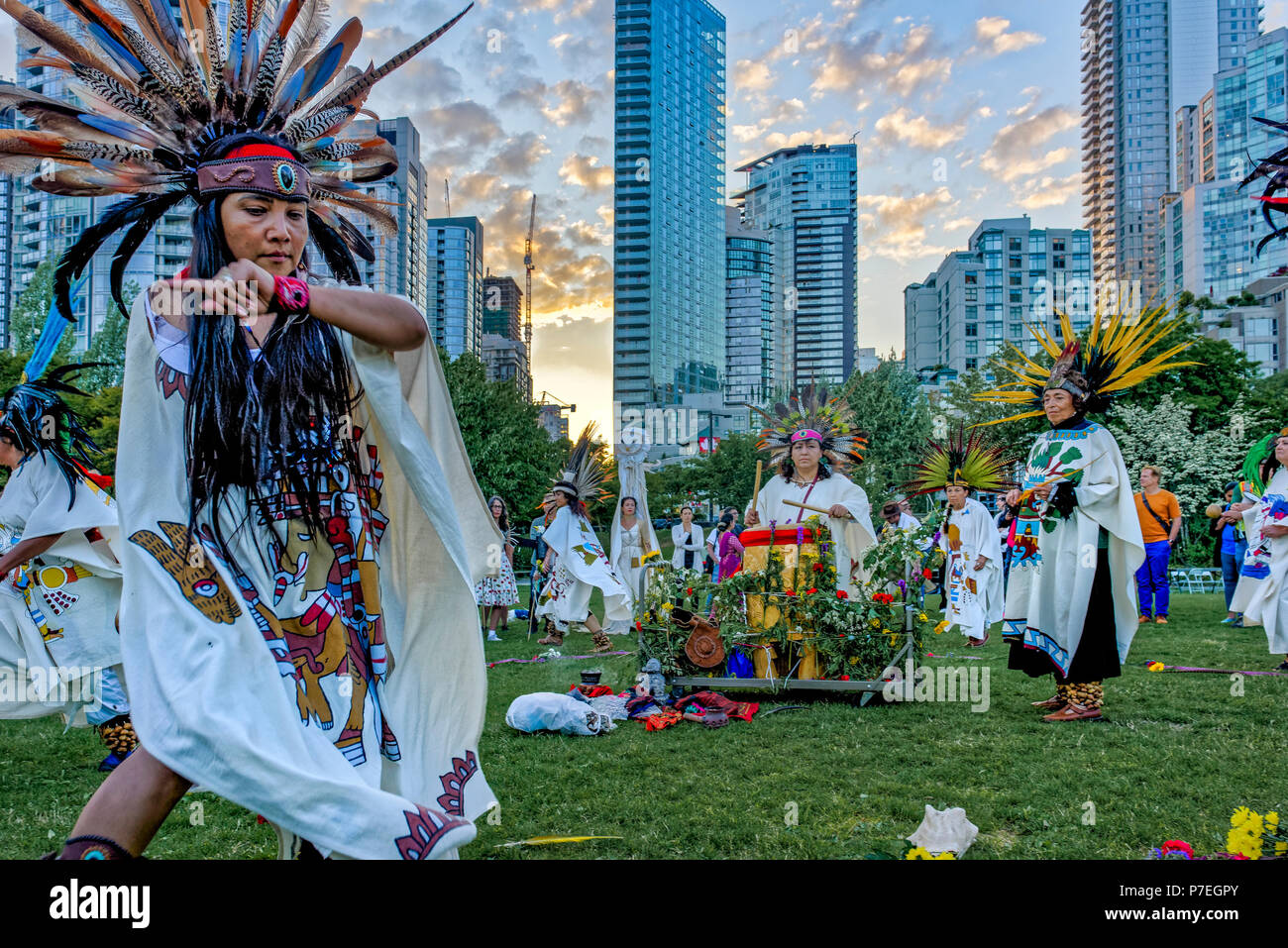 Summer solstice festival canada hi-res stock photography and images - Alamy