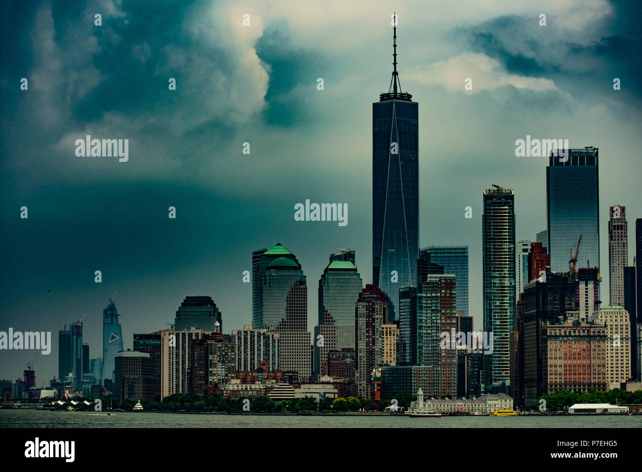 New York Sky Line Stock Photo - Alamy