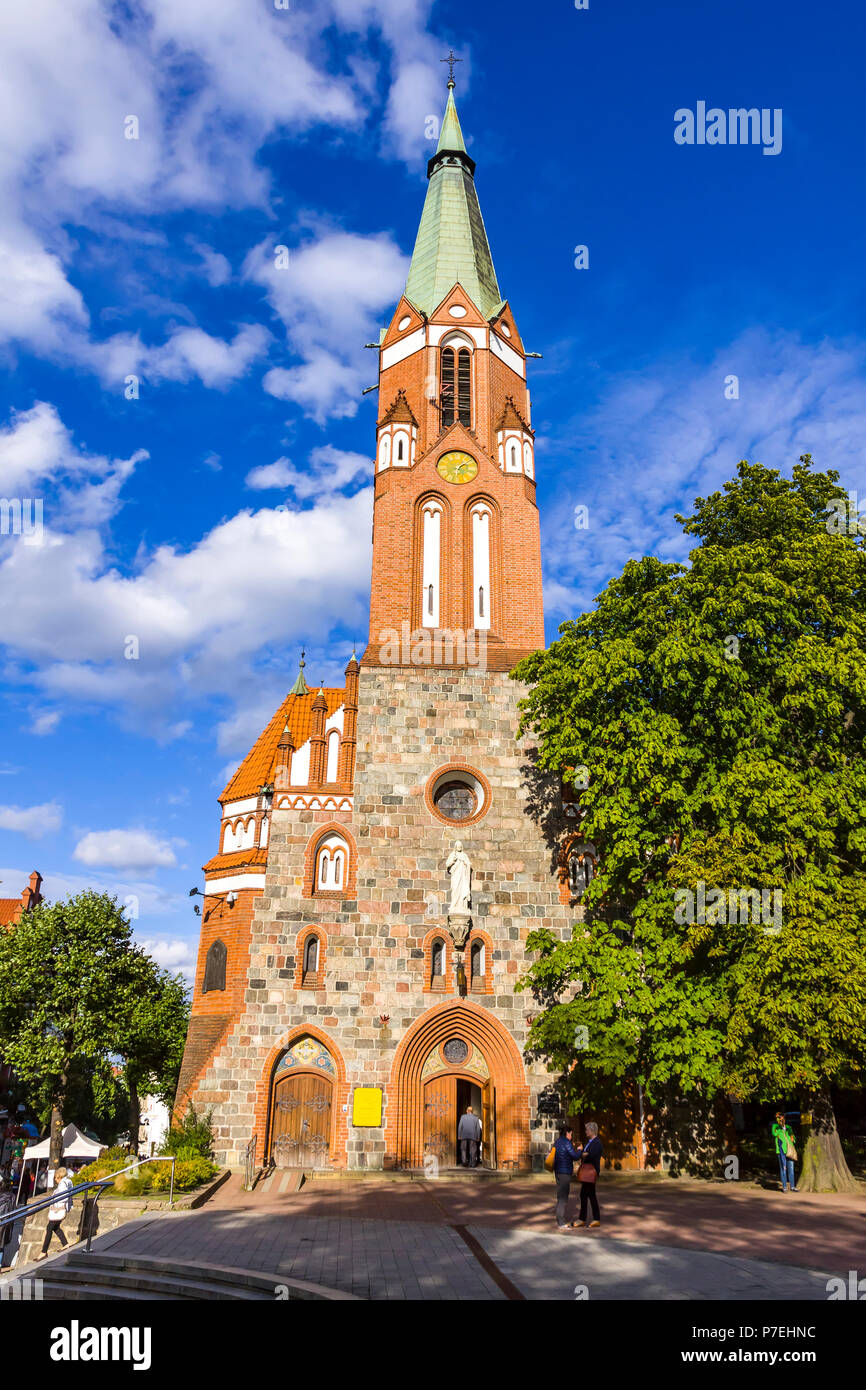SOPOT, POLAND - JULY 31, 2015: St.George's Roman Catholic Church in ...
