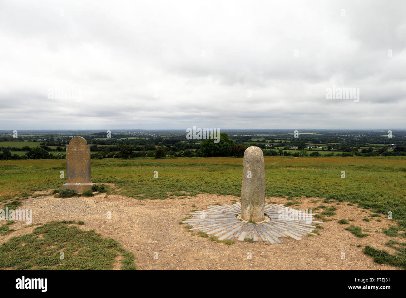 The Hill of Tara, located near the River Boyne, is an archaeological ...