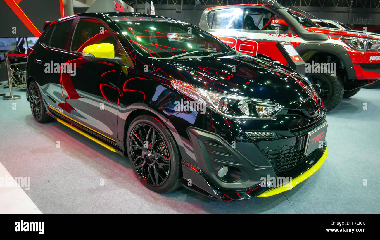 BANGKOK - JULY 5 : Modified car show at Bangkok International Auto ...