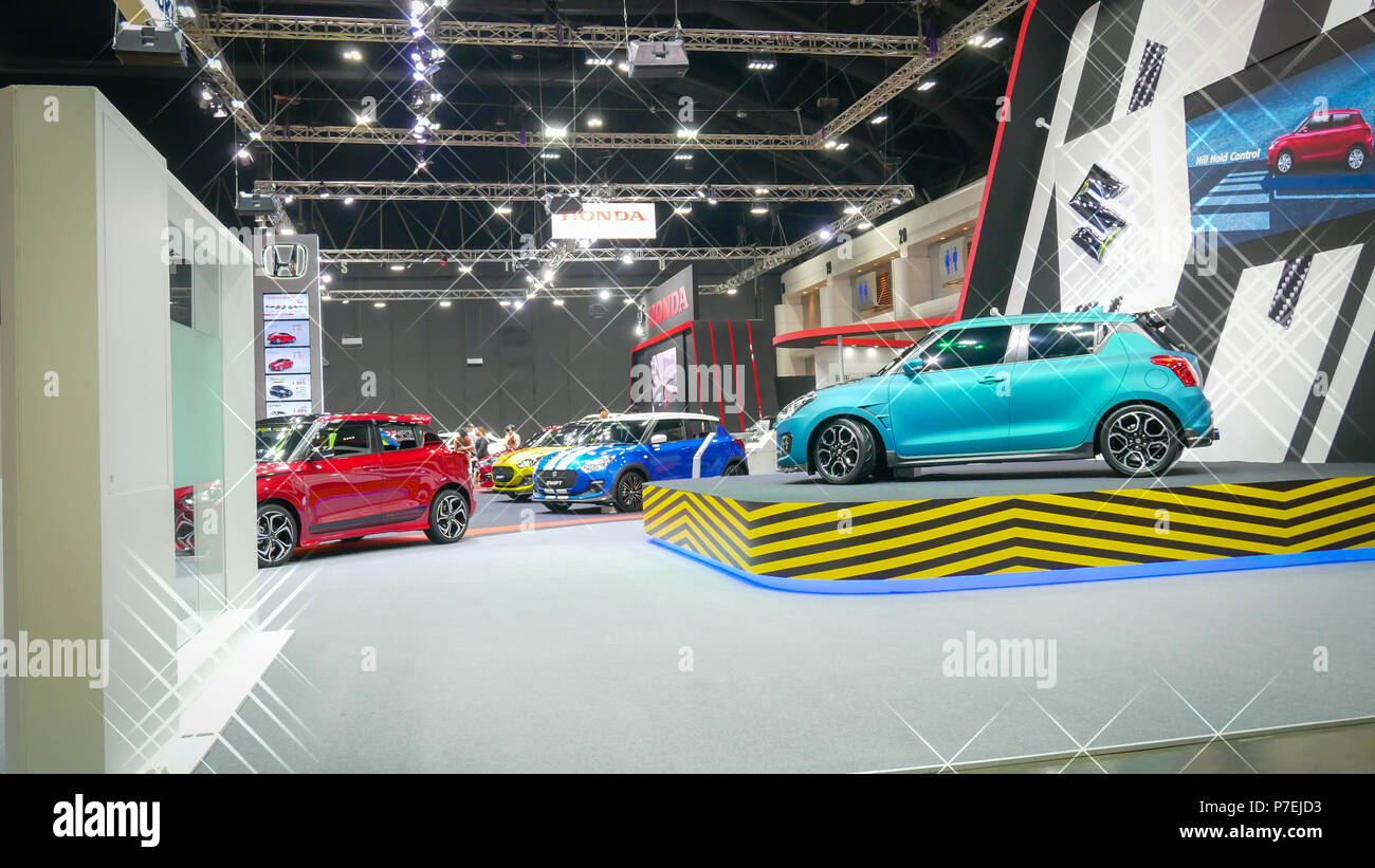 BANGKOK - JULY 5 : Modified car show at Bangkok International Auto ...
