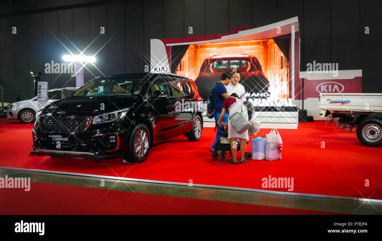 BANGKOK - JULY 5 : Modified car show at Bangkok International Auto ...