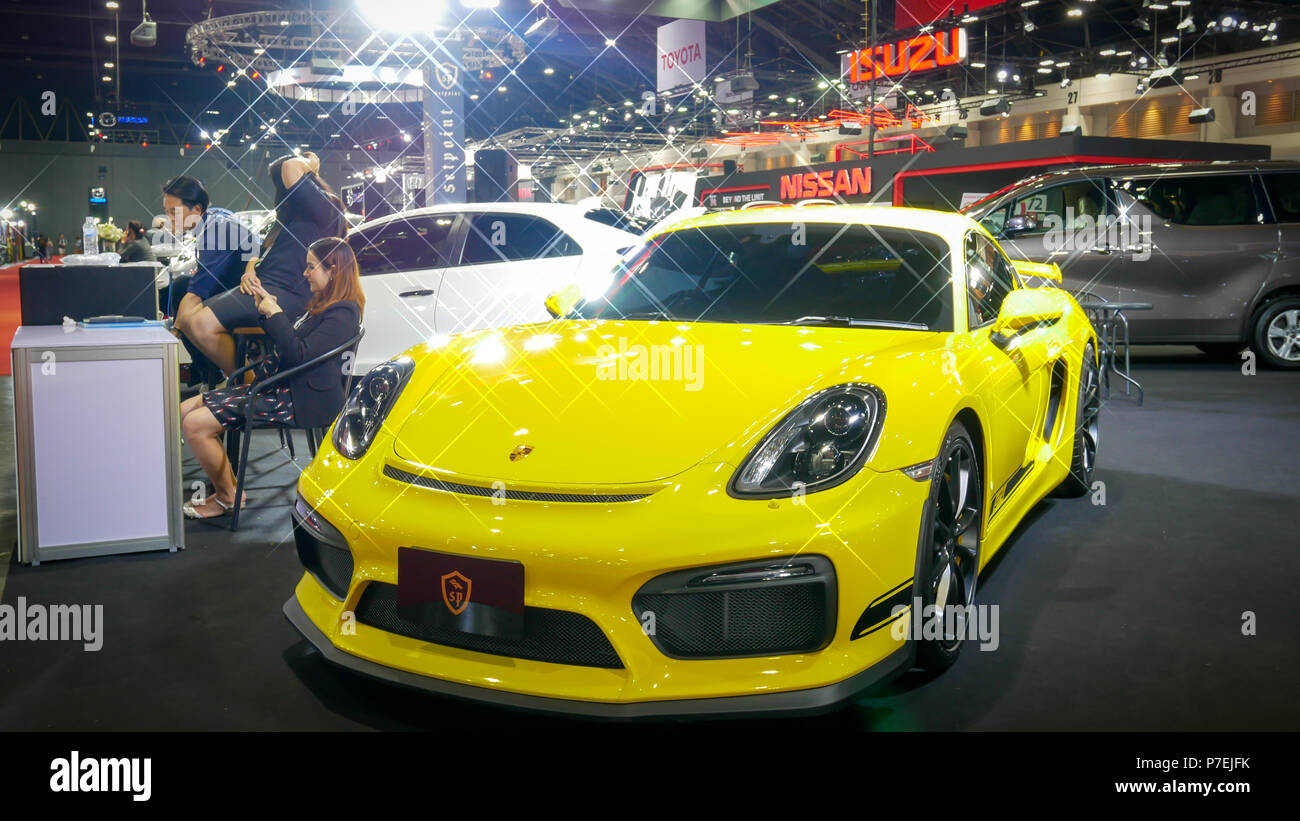 BANGKOK - JULY 5 : Modified car show at Bangkok International Auto ...