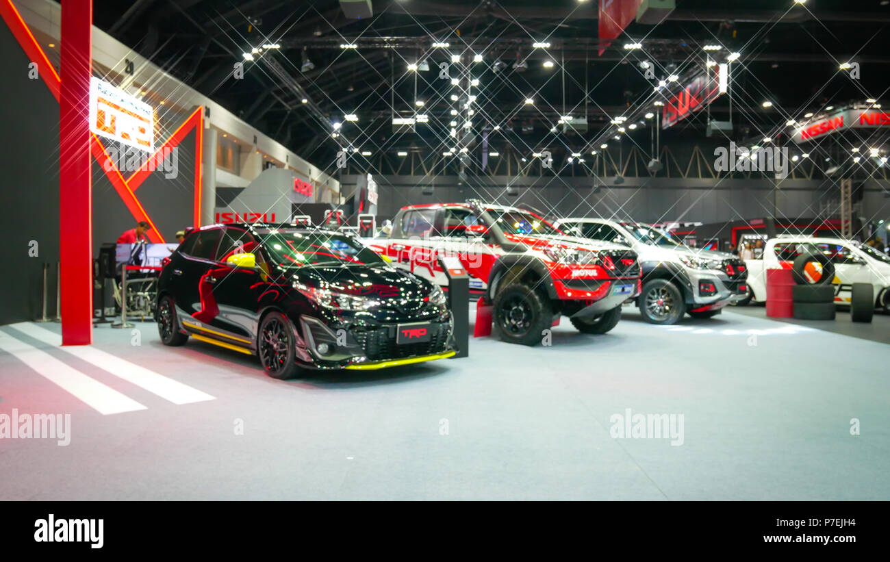 BANGKOK - JULY 5 : Modified car show at Bangkok International Auto ...