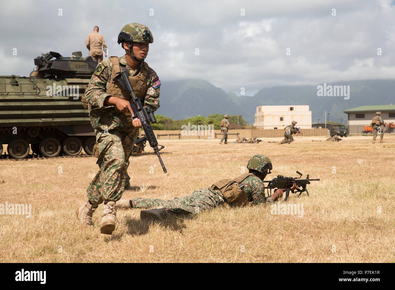 Malaysian soldiers hi-res stock photography and images - Alamy