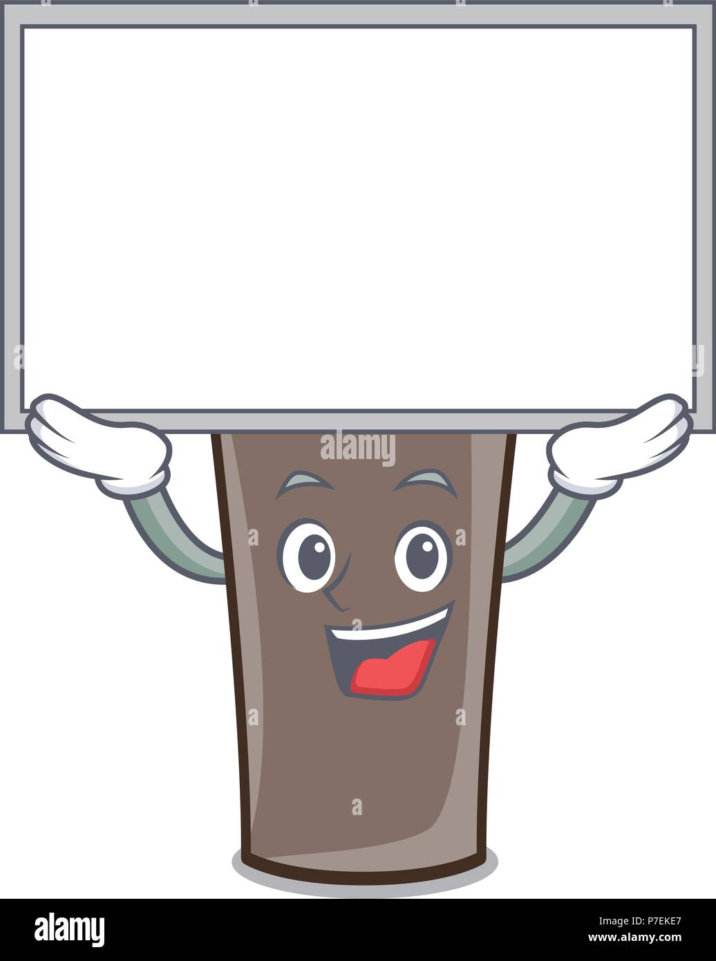 Up board ice chocolate character cartoon Stock Vector Image & Art - Alamy
