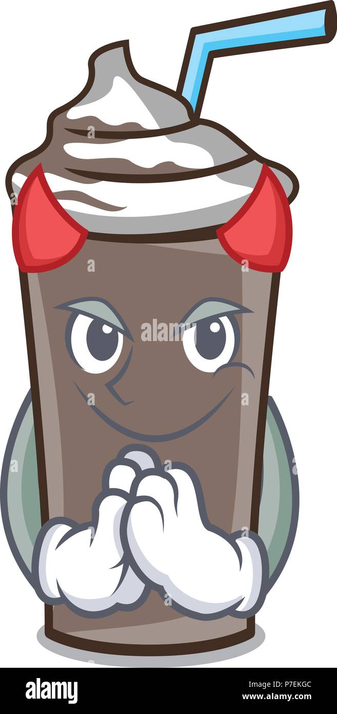 Devil ice chocolate mascot cartoon Stock Vector Image & Art - Alamy