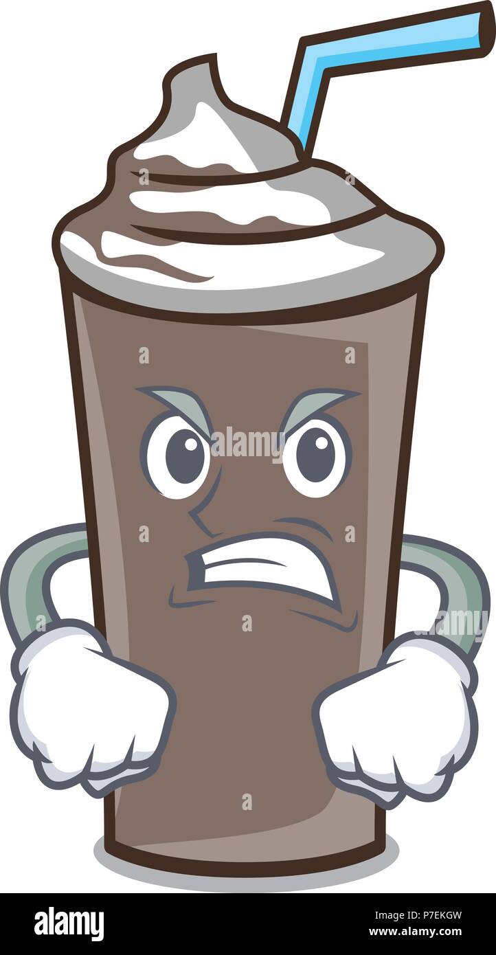 Angry ice chocolate mascot cartoon Stock Vector Image & Art - Alamy