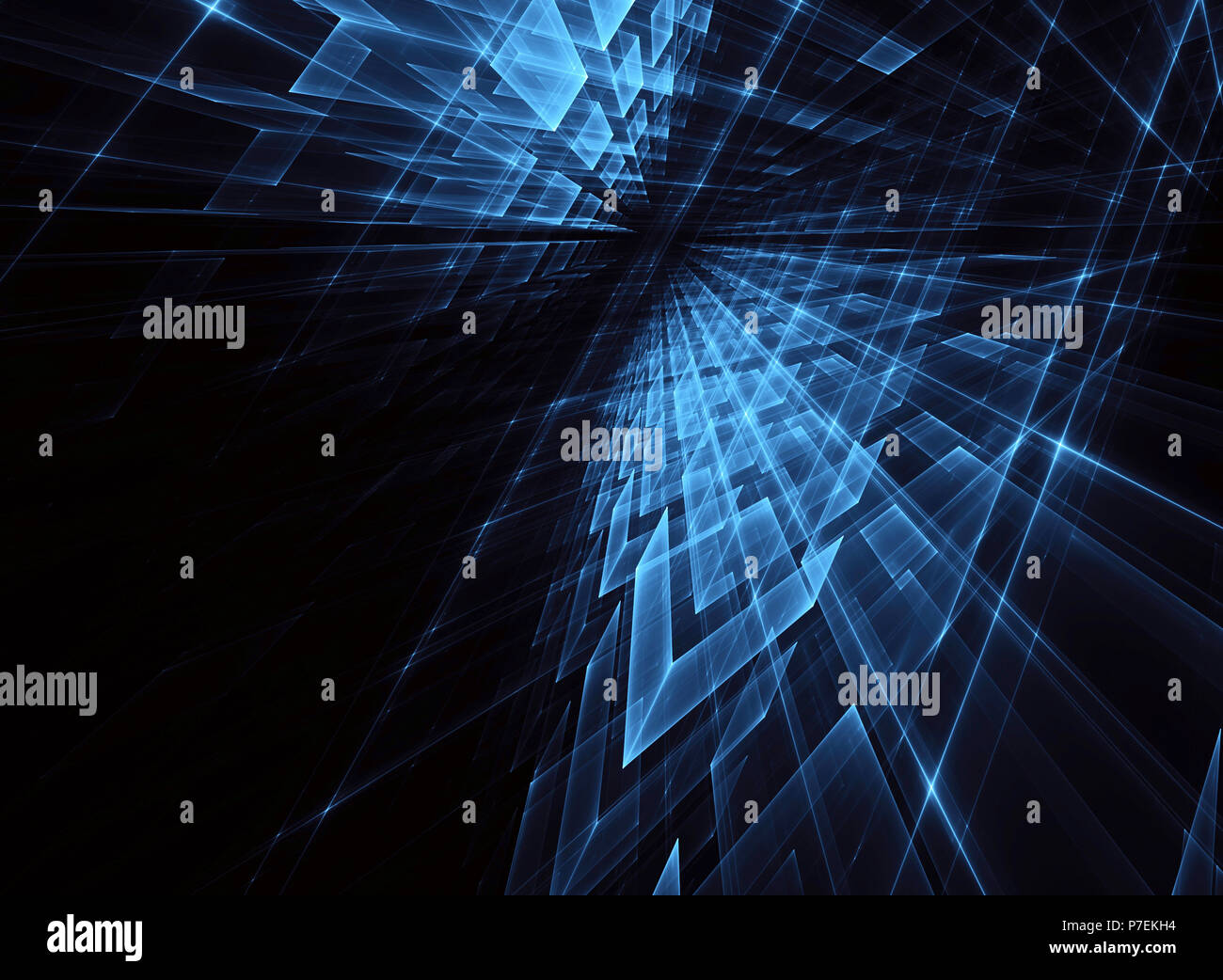 Abstract background element. Fractal graphics series. Three-dimensional ...