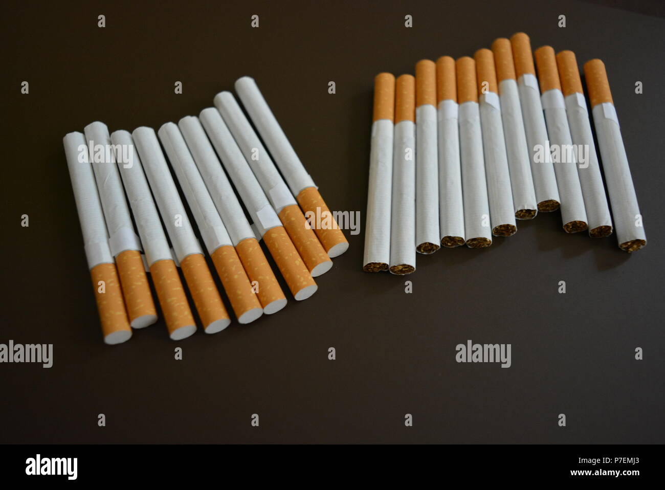 Many cigarettes hi-res stock photography and images - Alamy