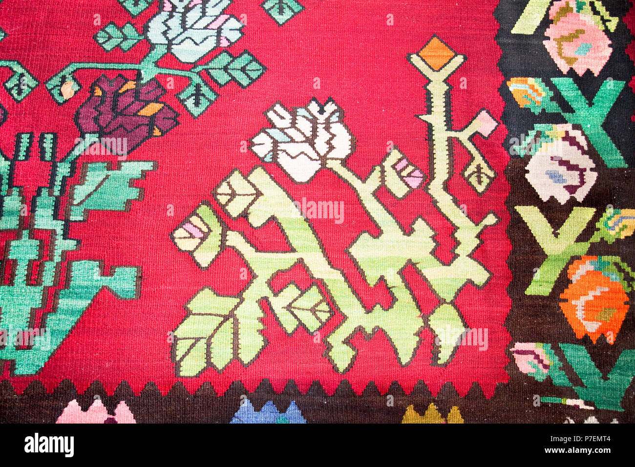 Turkish rug pattern vector hi-res stock photography and images - Alamy