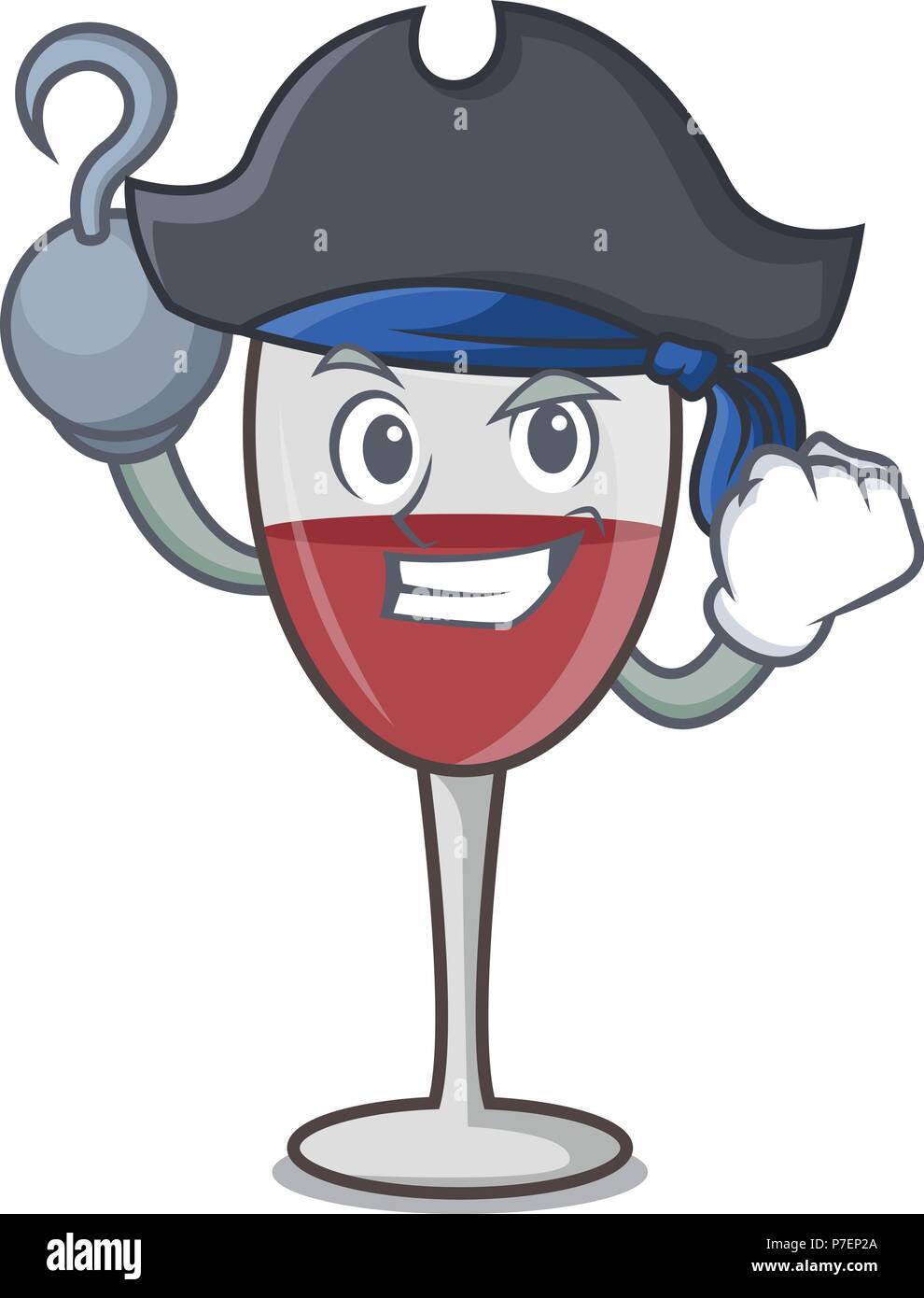 Pirate wine character cartoon style Stock Vector Image & Art - Alamy