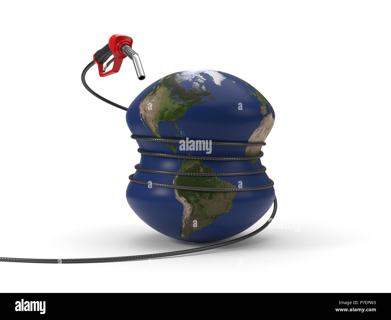 Conceptual illustration end world Cut Out Stock Images & Pictures - Alamy