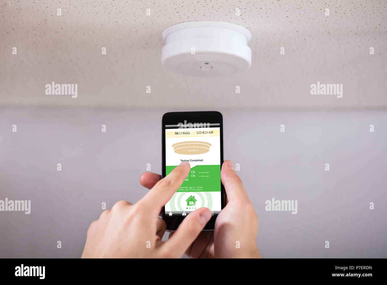Fire detection alarm system hi-res stock photography and images - Alamy