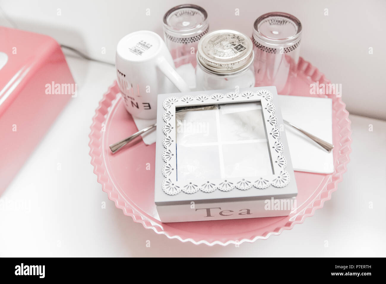 Afternoon tea tray hi-res stock photography and images - Alamy