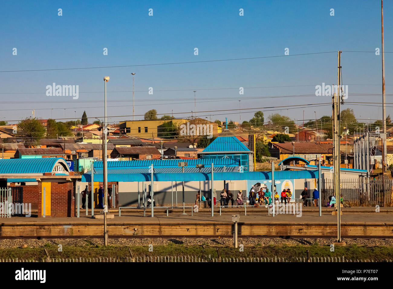Railway station in johannesburg hi-res stock photography and images - Alamy