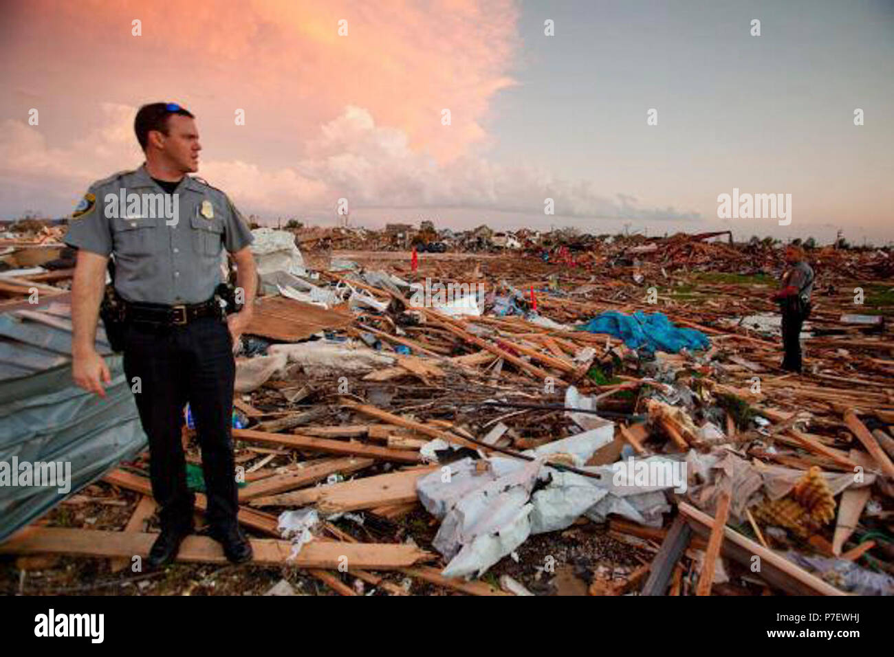 2013 Moore Tornado OCPD Image Stock Photo - Alamy