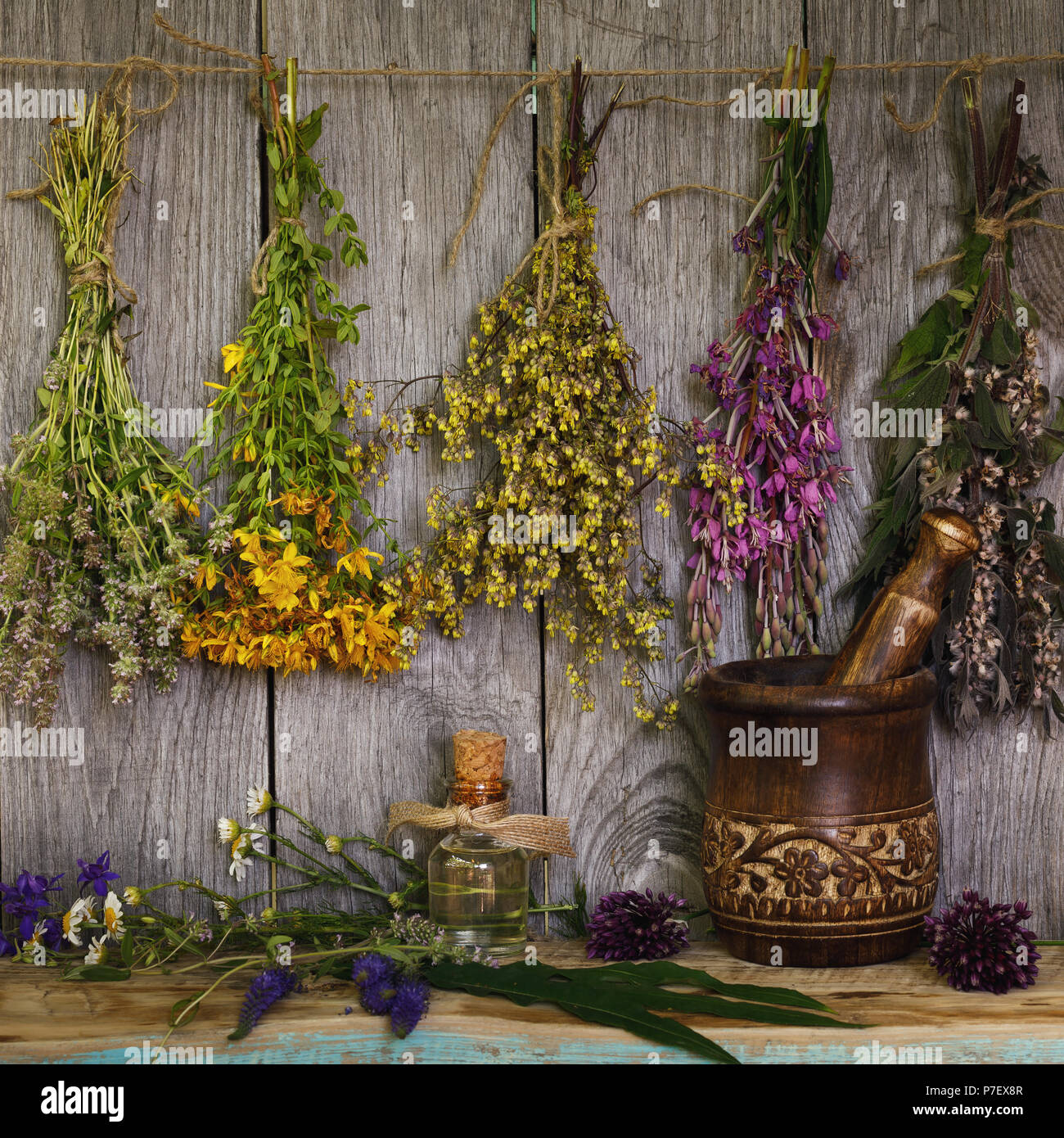 Medicinal herbs and ingredients for preparation of medical tinctures ...