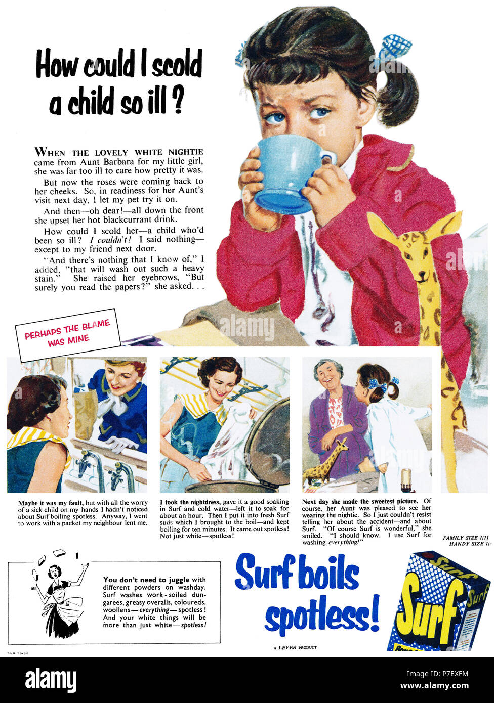 Surf washing powder hi-res stock photography and images - Alamy