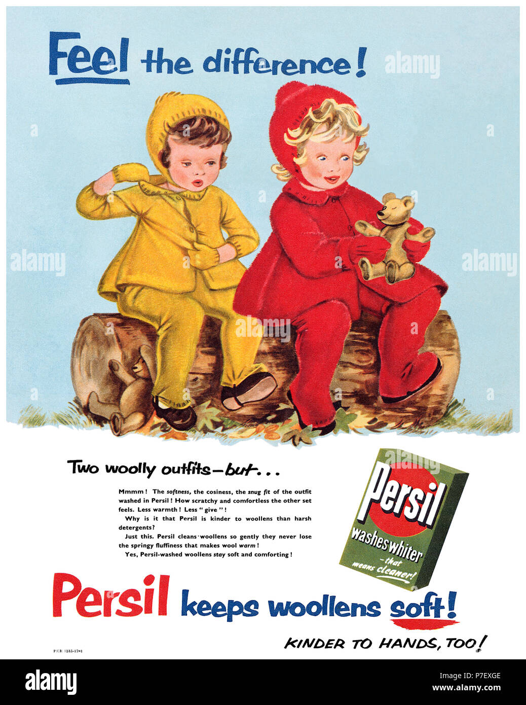 Persil advert 1950s hi-res stock photography and images - Alamy