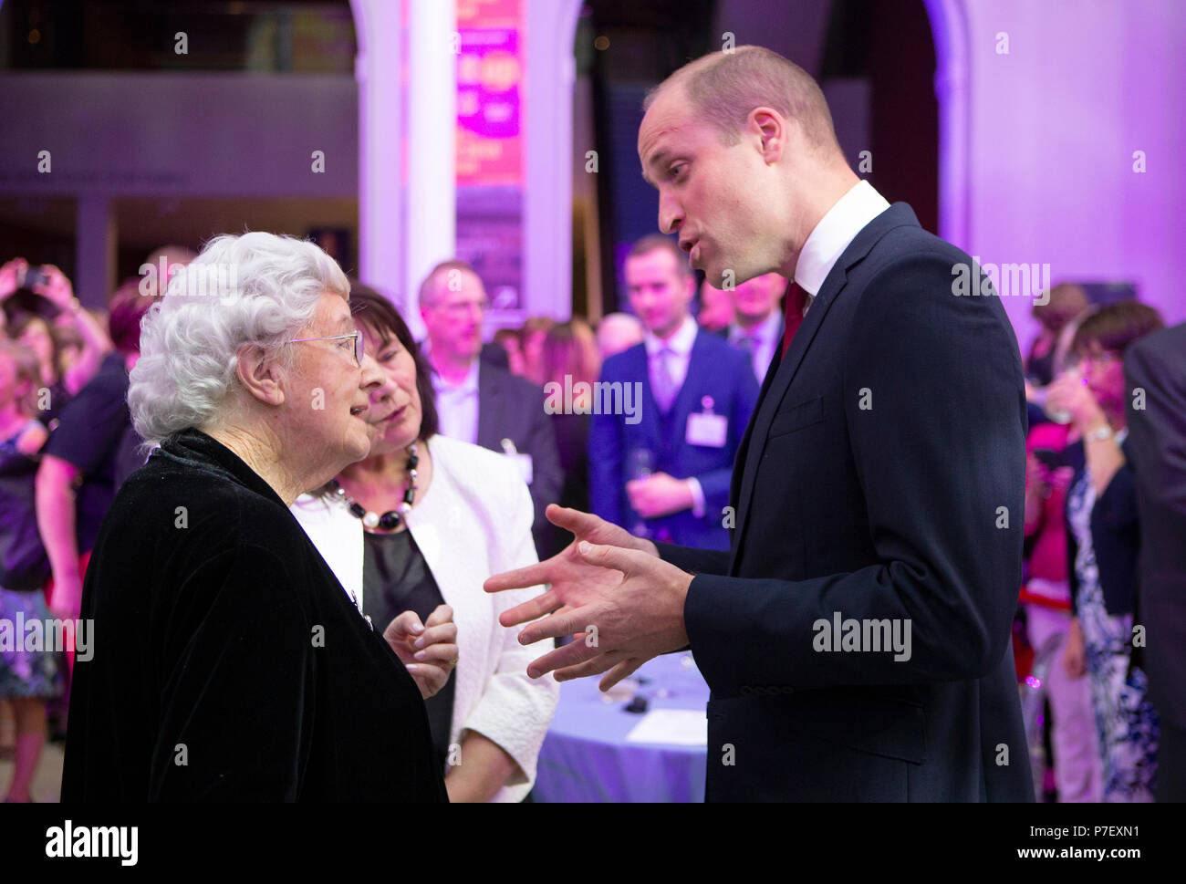The duke cambridge meets catherine reid hi-res stock photography and ...