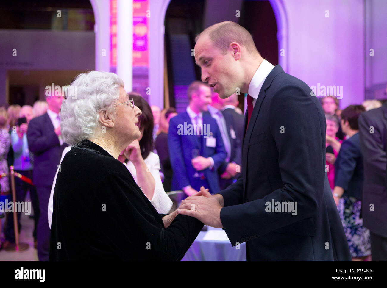 The duke cambridge meets catherine reid hi-res stock photography and ...