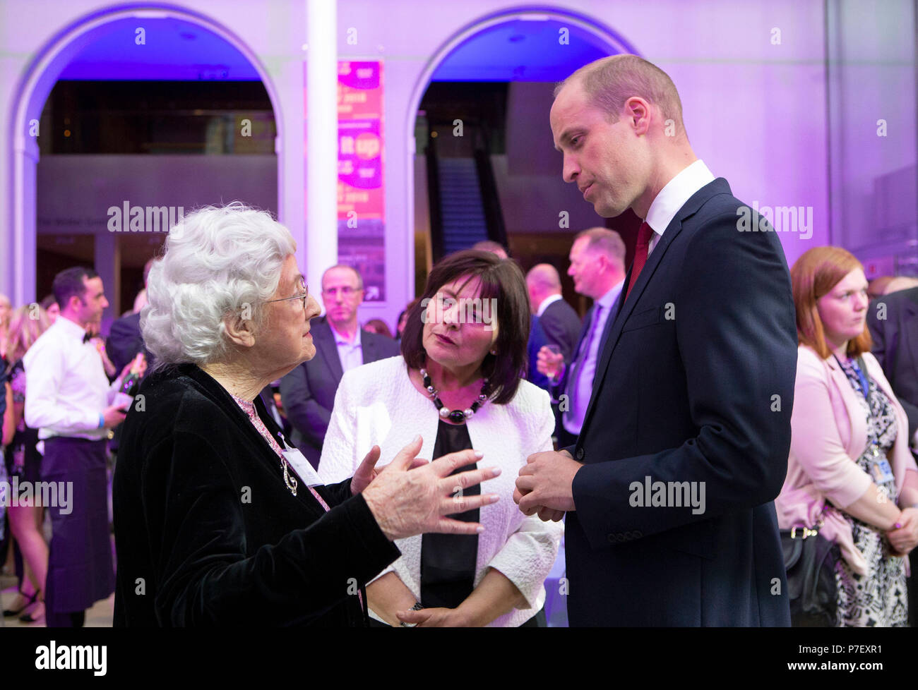The Duke of Cambridge meets Catherine Reid, as Cabinet Secretary for ...
