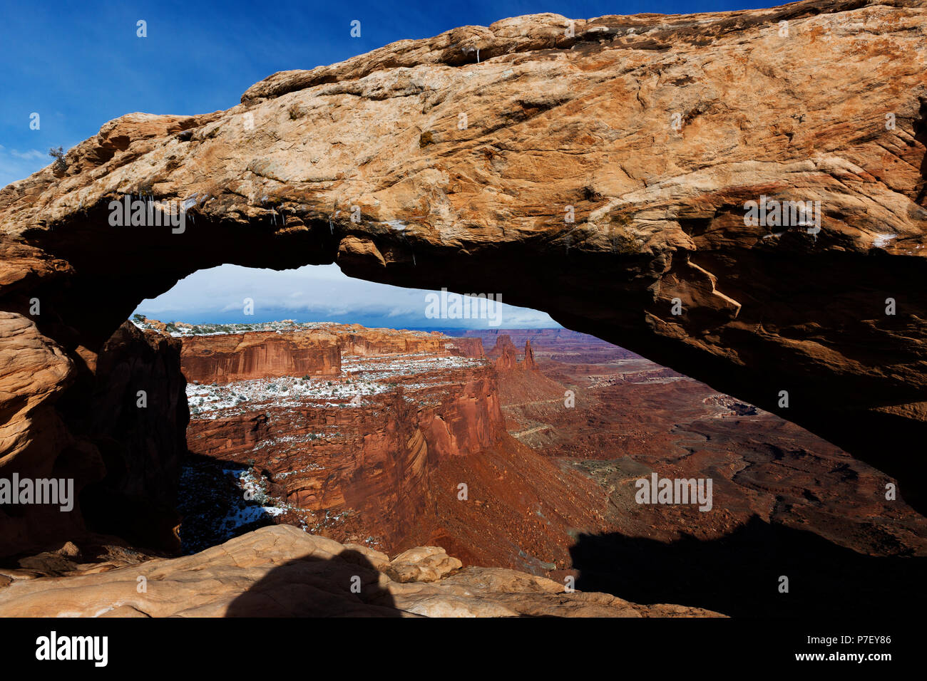 Mesa Arch, Canyonland National Park, Moab, Utah, USA Stock Photo - Alamy