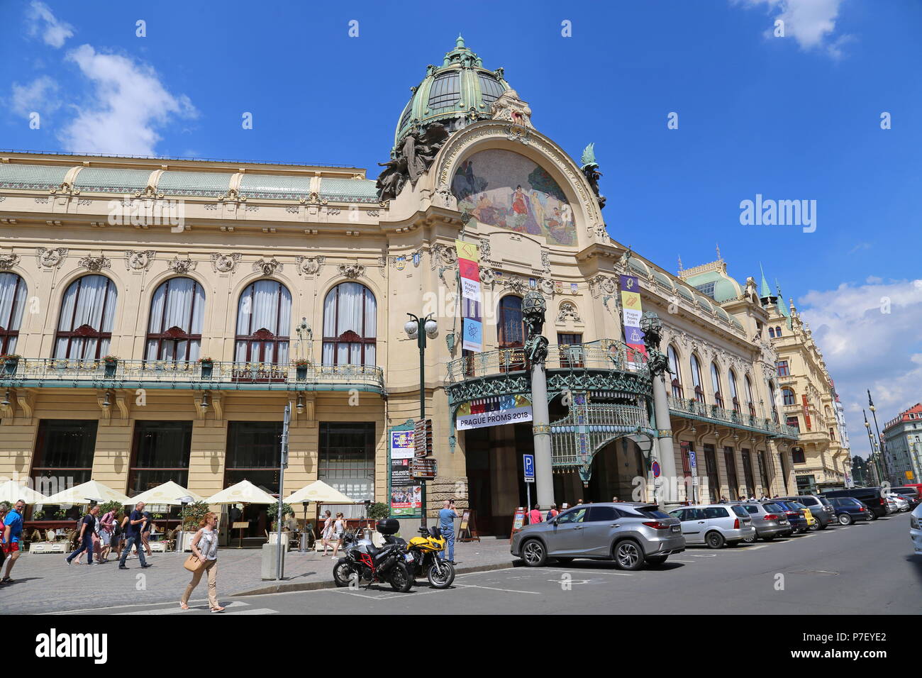 Municipal House, Náměstí Republiky, Staré Město (Old Town), Prague ...