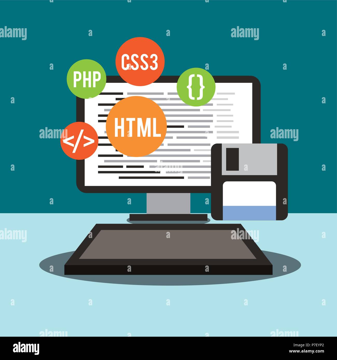 Program File Stock Vector Images Alamy