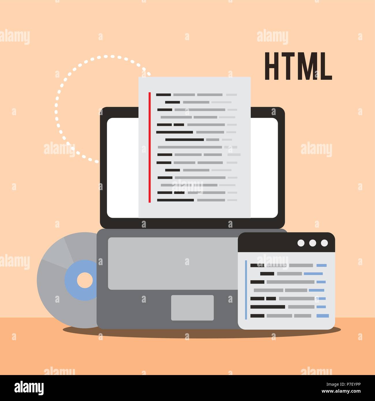 Program settings Stock Vector Images - Alamy