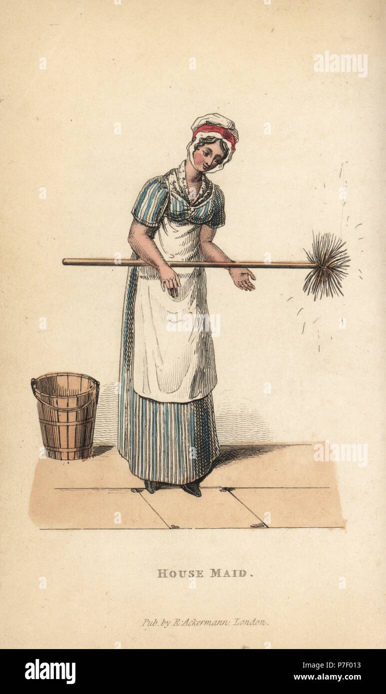 Maid Cleaning Bucket Images