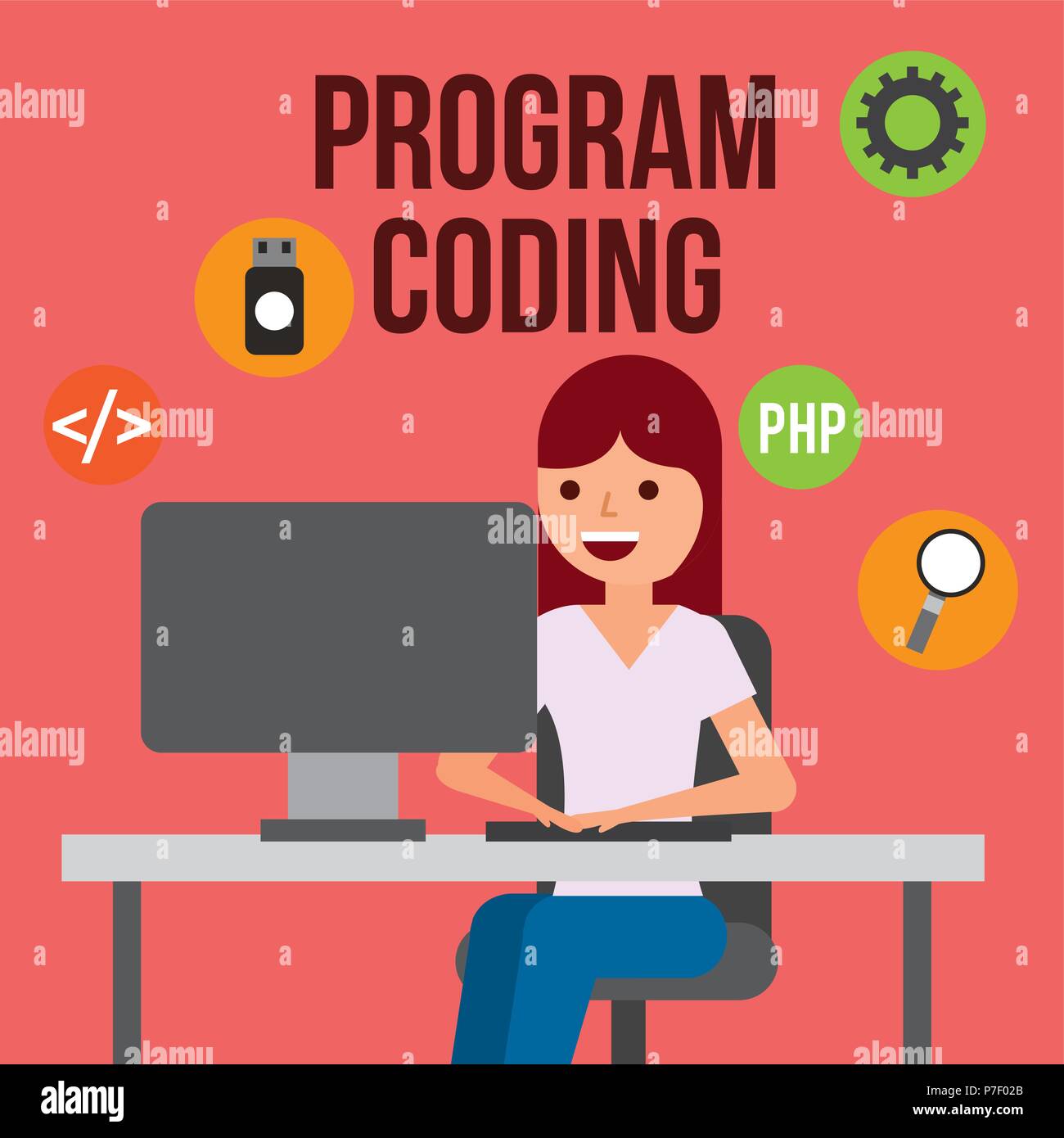 Work programme Stock Vector Images - Alamy